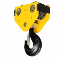 China Industrial 25-200T European Crane Lifting Hook Block for Gantry and Overhead Crane for sale