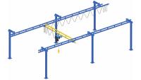 China Max Lifting Height 15 M KBK Crane Featuring Flexible Span 0.5 to 30m Suitable for Various Industrial Applications for sale