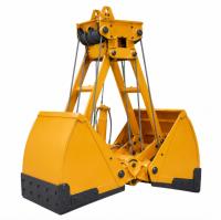 China Heavy Duty Wireless Remote Control Double Shell Clamshell Grab for Port Wharf Bulk Cargo Handling & River Dredging for sale