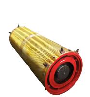 China Fully Assembled Wire Rope Drum with Bearings and Housing for Easy Installation for sale