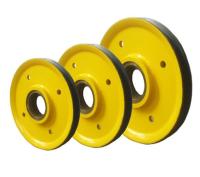 China Heavy Duty Cast Steel 300mm Crane Pulley Block for Overhead Crane Lifting for sale