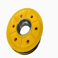 China Heavy Duty Cast Steel 300mm Crane Pulley Block for Overhead Crane Lifting for sale