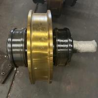 China Forged Steel Crane Wheels with High Corrosion Resistance and Tapered Roller Bearing for Heavy Duty Applications for sale