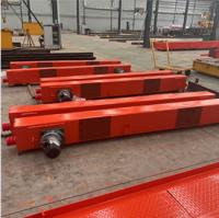 China Heavy Duty Q345B Steel End Truck with Forged Wheels for 5 ton 10 ton Bridge Crane for sale