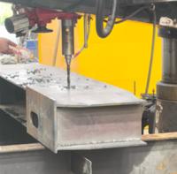 China Heavy Duty Q345B Steel End Truck with Forged Wheels for 5 ton 10 ton Bridge Crane for sale