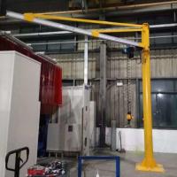 China Custom Movable Mini Electric Jib Crane with 360° Rotation and Floor Mounted Design for sale