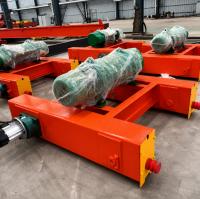 China Heavy Duty Q345B Steel End Truck with Forged Wheels for 5 ton 10 ton Bridge Crane for sale