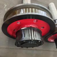 China Crane Wheel Set with Housing and Bearings for Easy Installation for sale