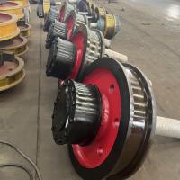 China Crane Wheel Set with Housing and Bearings for Easy Installation for sale
