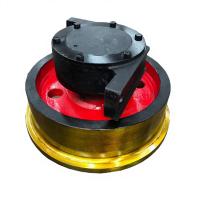 China Forged Alloy Steel Crane Wheel Assembly with HB300–380 Hardness and 100–1000 mm Diameter for Heavy-Duty Cranes for sale