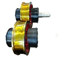 China Forged Alloy Steel Crane Wheel Assembly with HB300–380 Hardness and 100–1000 mm Diameter for Heavy-Duty Cranes for sale
