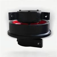 China Forged Alloy Steel Single Flange Crane Wheel with Precision CNC Machining and Heat-Treated for Gantry Cranes for sale