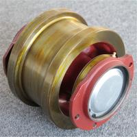 China Thickened Flange Crane Wheel with Forged Alloy Steel and Precision CNC Machining for Enhanced Safety for sale