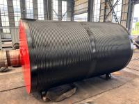 China Geared Wire Rope Drum for Direct Motor Connection for sale