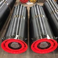 China Heavy Duty Forged Steel Wire Rope Drum Overhead Bridge Crane Hoisting Drum Custom Q345B Welded Rope Drum For Double Girder Overhead Crane for sale