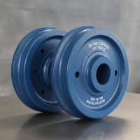 China ISO 9001 Certified Heat Treated and Painted Crane Wheels with 500mm Diameter for Industrial Applications for sale