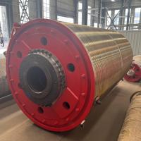 China Seamless Steel Pipe Wire Rope Drum for Heavy Duty Lifting for sale