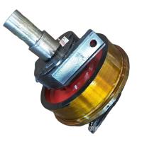 China Wear-resistant 42CrMo Steel Rail Wheel for Overhead Crane System for sale