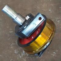 China Wear-resistant 42CrMo Steel Rail Wheel for Overhead Crane System for sale
