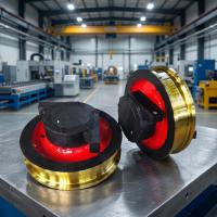China Corrosion-resistant Stainless Steel Crane Wheel for Port Machinery for sale