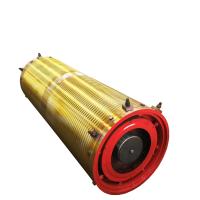 China High-Temperature Resistant Steel Mill Crane Drum with Precision Machined Grooves and Customizable Configurations for sale