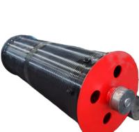 China Multi-layer Spooling Drum for Long Distance Lifting with Even Rope Layering and Heavy-Duty Construction for sale
