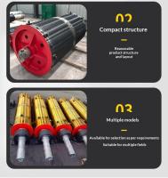 China Multi-layer Spooling Drum for Long Distance Lifting with Even Rope Layering and Heavy-Duty Construction for sale