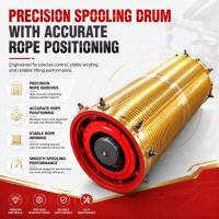China Precision Spooling Drum with Accurate Rope Positioning for sale