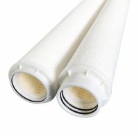 China Glass Fiber Reinforced Polypropylene End Cap Polypropylene Pleated High Flow Filter Cartridge 6 Inch Diameter High Surface Area Industrial RO Pre Filtration Unit for sale