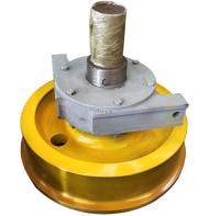 China Professional Cast Steel End Carriage Wheel Assembly for Smooth Bridge Travel in Gantry Crane for sale