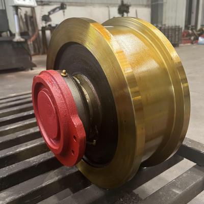 China European Style Crane Wheels Engineered for Single Girder and Double Girder Cranes Delivering Operation and Broad Industry for sale