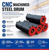 China OEM Accepted CNC Machined Steel Drum Designed to Deliver Exact Dimensional Accuracy in Heavy Duty Industrial Environments for sale