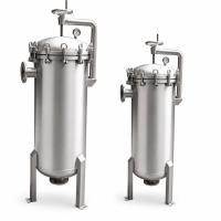 China SUS304/316L Stainless Steel Bag Filter Housing High Flow Rate Durable Construction For Industrial Water Treatment Systems for sale