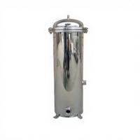 China Stainless Steel 304 Precision Filter Housing Durable High Pressure Tank For Industrial Water Treatment And RO Pre-Filtration for sale