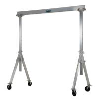 China Portable Adjustable Aluminum Gantry Crane, 0.5Ton -5Ton Lightweight Mobile Aluminium Gantry Crane for Workshop Cleanroom for sale