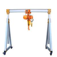 China Aluminum Alloy Aluminum Gantry Crane Equipped with Electric Hoist Lifting Mechanism Providing Safe and Lifting Operations for sale