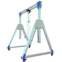China Aluminum Alloy Aluminum Gantry Crane Equipped with Electric Hoist Lifting Mechanism Providing Safe and Lifting Operations for sale