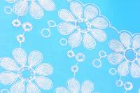 China Sequins Mesh Embroidery Milk Silk Lace Trim Customized New Design for sale