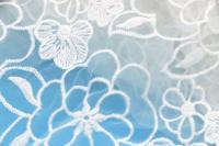 China Diamond 100% Polyester Lace Fabric Nylon Mesh Stretch Yarn Allover Textiles for sale