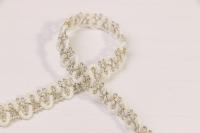 China Viscose Decorate Woven Tape Trim Metallic Braid Gimp Trim For Clothing Fashion Design for sale