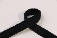 China Black And White Woven Trims Braided Belt Costume Home Decor Embellishment for sale