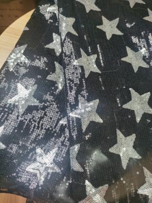 China Embroidered Bridal Lace Fabrics sequin polyester Material For Multiapplication for sale