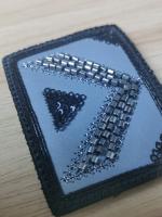 China OEM 3D Embroidery Patches Badges Multifunctional Multilayer Reflective for sale
