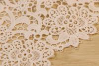 China 6 Inch Guipure Lace Trims OEM Available For Multiusage British Style for sale