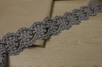 China Floral Guipure Lace Trims , Bicolor Tulle Lace Trims OKEO TEX 100 Approved for sale