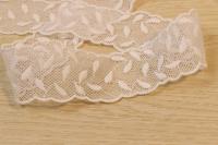 China Interspersed Guipure Lace Trims , Breathable Floral Lace Ribbon for sale