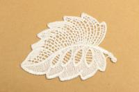 China Ivory Bridal Lace Appliques 90mm Width Multipattern Multiusage for sale