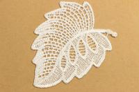 China Ivory Bridal Lace Appliques 90mm Width Multipattern Multiusage for sale