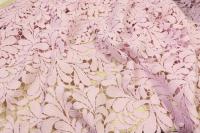 China DTM Guipure Lace Fabric By The Yard Multifunctional water soluble interlining for sale