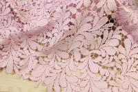 China DTM Guipure Lace Fabric By The Yard Multifunctional water soluble interlining for sale